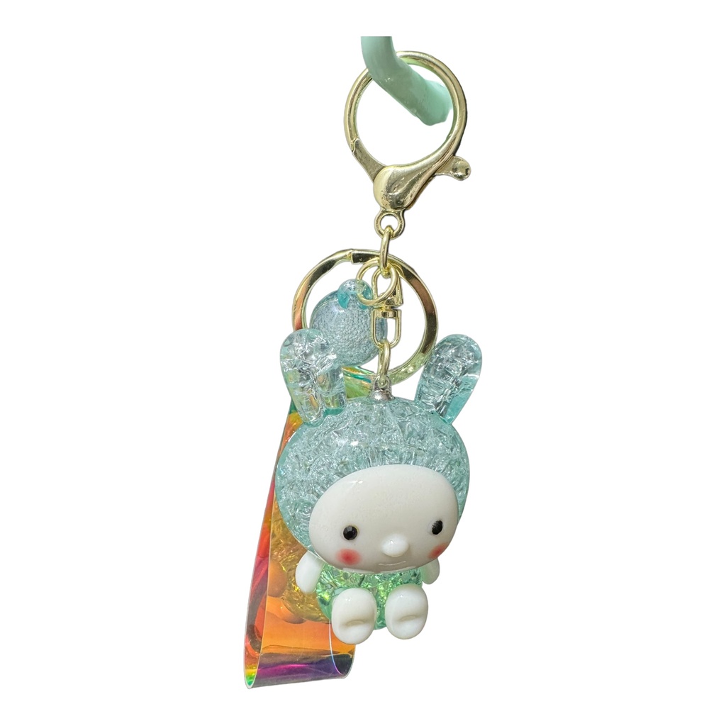 Fancy Keychain Glowing Rabbit JB-274 سلسلة مفاتيح عصرية | JanBrosMuscat